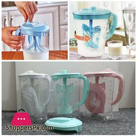 Milk Lassi Maker Mixer Shaker Jug Milk Maker Trendy Mixer Pitcher In