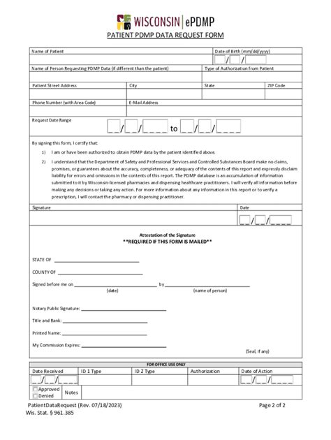 Fillable Online Patient Pdmp Data Request Form Patient Pdmp Data Fillable Online Patient Pdmp Data Request Form Patient Pdmp Data