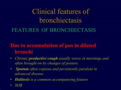 Bronchiectasis Sputum