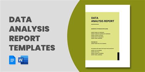 6 Data Analysis Report Templates Pdf Word Pages