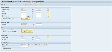 REISBPBD SAP Tcode Info System Partner For Master Data Transaction Code
