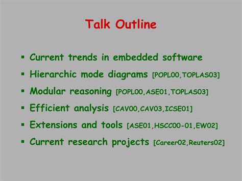 PPT Model Based Design And Verification Of Embedded Systems