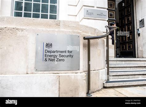 London September 18 2023 Department For Energy Security And Net Zero In Whitehall City Of