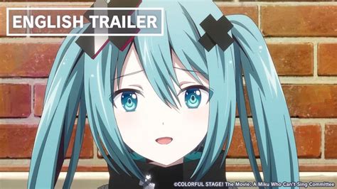 Colorful Stage The Movie A Miku Who Cant Sing Global Release
