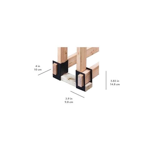 4 Piece Log Brackets Proarb