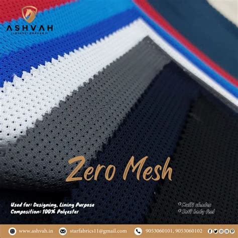 58 60 Zero Mesh Fabric 100 150 At Rs 220piece In Rohtak Id