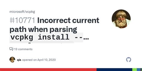 Incorrect Current Path When Parsing `vcpkg Install Overlay Ports` Parameters · Issue 10771