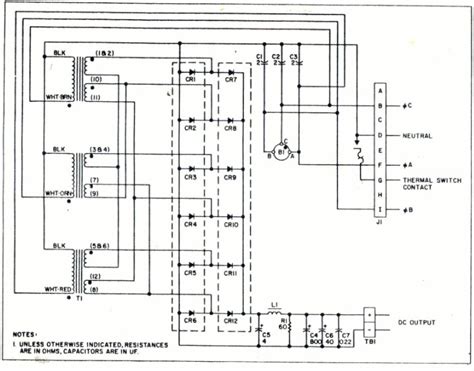 12 pulse rectifier output and filter circuit electronics forums