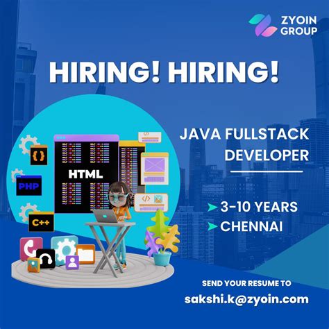 Zyoin Group On Linkedin Javadeveloper Fullstack Techjobs
