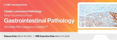 2023 Classic Lectures In Pathology What You Need To Know