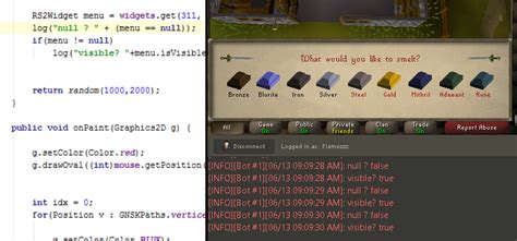Interacting With Widget Menu Scripting Help Osbot 2007 Osrs Botting