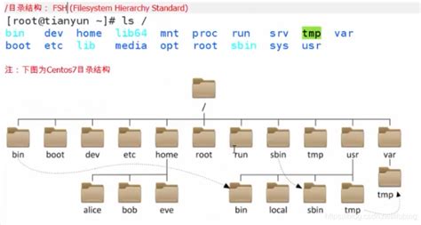 linux 目录结构 天翼云