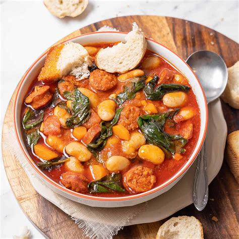 Spanish Chorizo Bean Soup