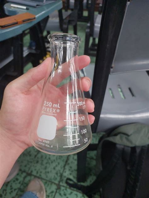 Pyrex Erlenmeyer Flask 250ml Commercial And Industrial Industrial Pyrex Erlenmeyer Flask 250ml Commercial And Industrial Industrial