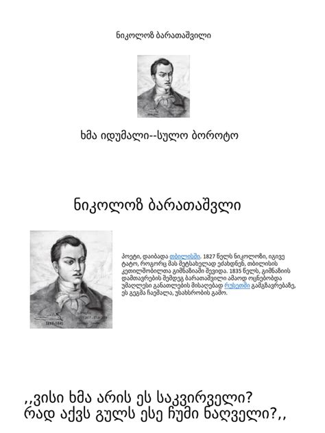 ნიკოლოზ ბარათაშვილი Pdf