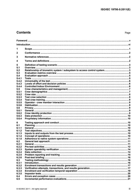 ISO IEC Information Technology Biometric Performance