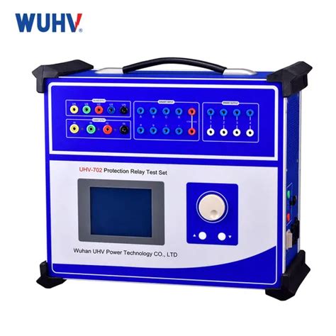 Uhv 702 Smart Substation Secondary Current Injection Test Set Relay