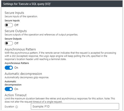 Common Table Expression Azure Logicapp Execute Sql Query V2 Has No