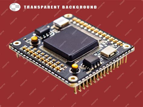 Cpu Central Processor Unit Isolated Background Bunch Of Main Electronic Circuitry For Computers