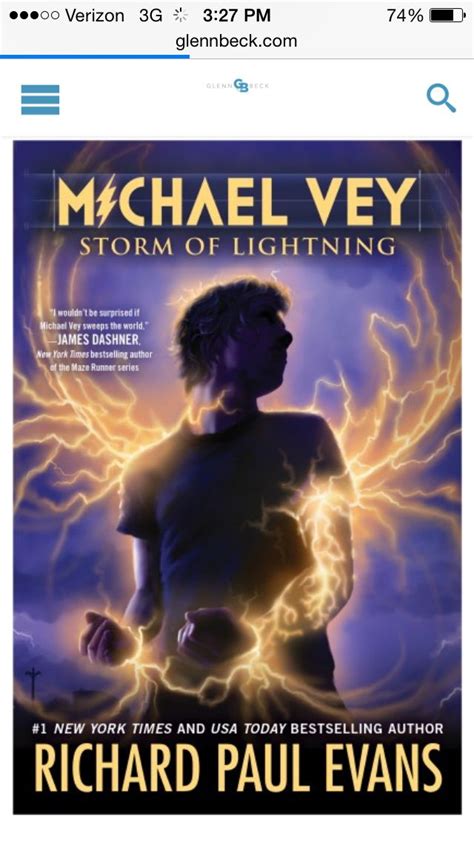 The cover of the new Michael Vey! | Richard paul evans, Paul evans, Michael
