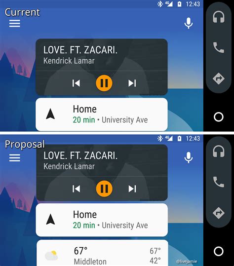 Why Does Android Auto Do This In Landscape Randroidauto
