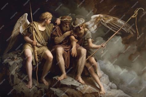 Symbolism Of Mythological Figures In Art Ar Generative Ai Premium Ai