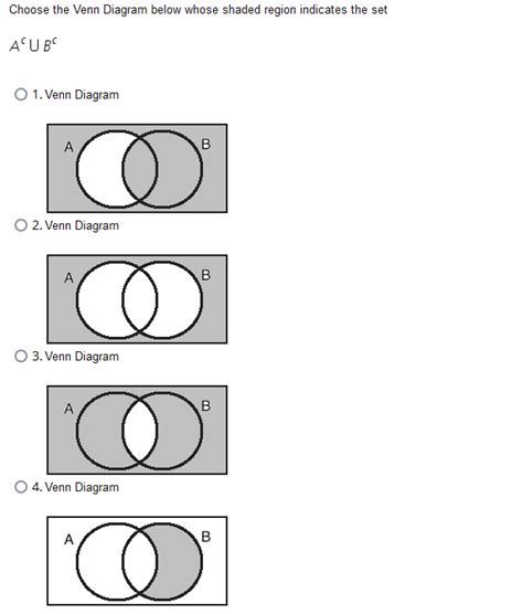 Shading Venn Diagrams With Two And Three Sets Complements