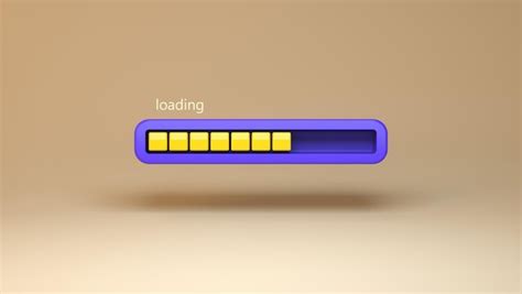 Premium Photo Loading Icon Download Sign Yellow Load Icon Data Load Loading File Download Data