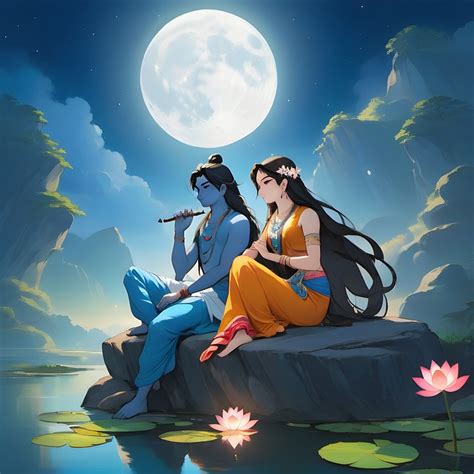 Download Ai Generated Radha Krishna Krishna Royalty Free Stock