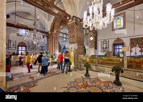 Innenaufnahme Des Mausoleum Und Museum Des Mevlana Rumi Hazreti