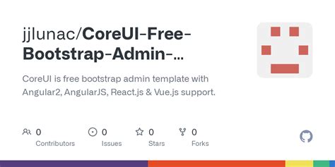 Github Jjlunaccoreui Free Bootstrap Admin Template Coreui Is Free