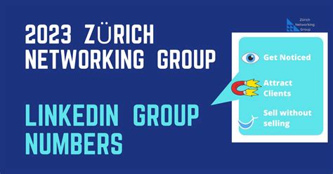 2023 linkedin zürich networking group information zürich networking group