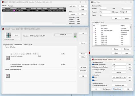 Steel Design To Eurocode Issue With Sls Verification Autodesk Community