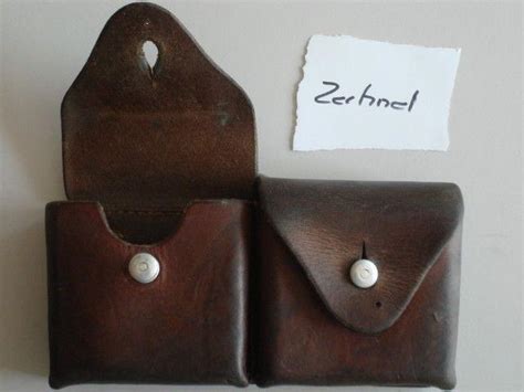 Original Swiss Army Ammo Pouch Complete With Nice Period Markings