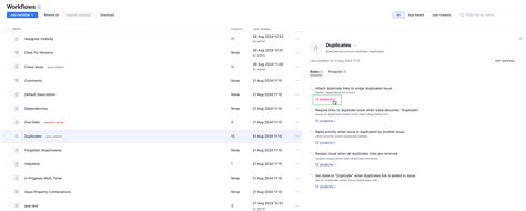Manage Workflows For Multiple Projects Youtrack Server Documentation