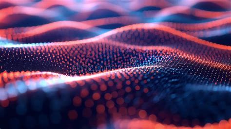 Abstract Visualization Of Dynamic Digital Waves Stock Video Video Of