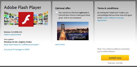 solved adobe flashplayer update installs mcafee crapware adobe