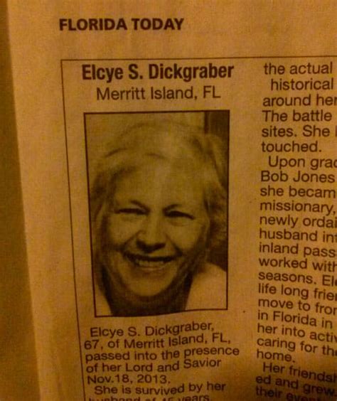 The 20 Funniest Obituaries Of All Time Gallery