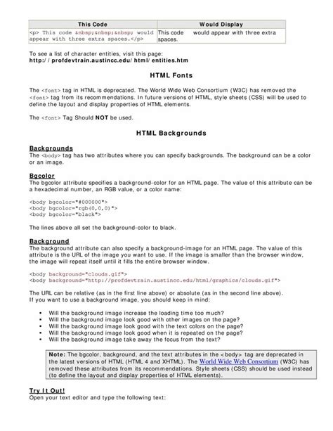 HTML Notes LearnPick India