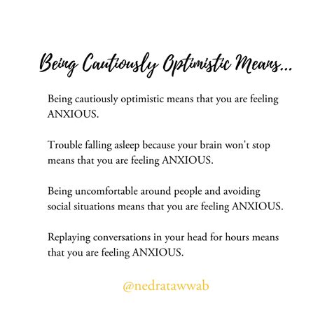 Being Cautiously Optimistic Means — Nedra Tawwab
