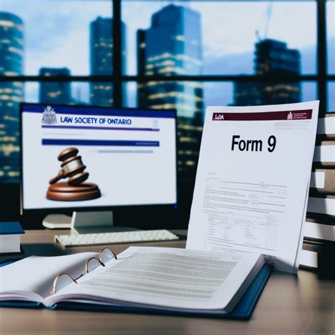 The Importance Of Form 9 Documents For Ontario Lawyers
