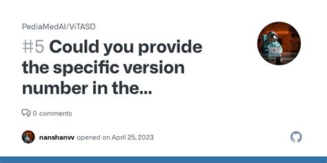 Could You Provide The Specific Version Number In The Requirement Text File Issue