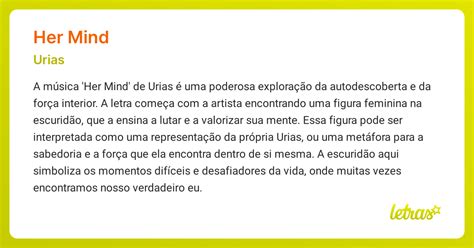 Significado da música HER MIND (Urias) - LETRAS.MUS.BR