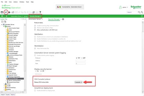 Device Administrator Fails To Connect Over Ip Schneider Electric