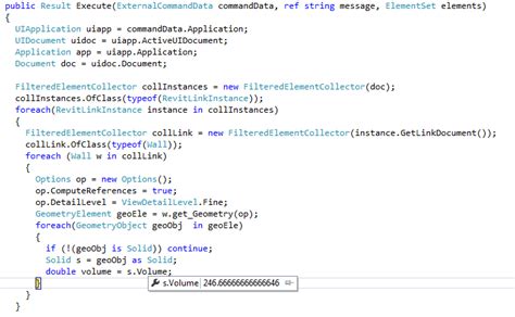 Solved In Geometryelement Collection Solid Is Empty How