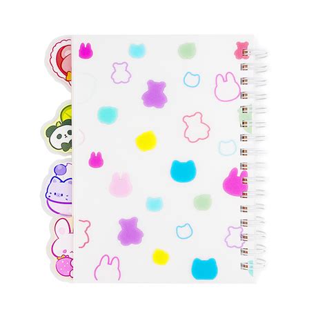 Custom Spiral Dividers Notebook With Tabs Vograce