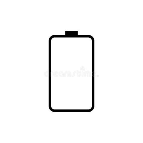 Cell Phone Battery Icon Logo Vector Design Stock Vector Illustration Of Capacity Electricity