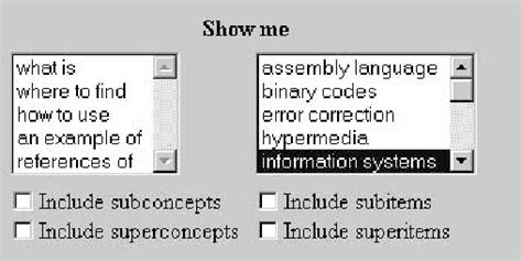 An Example Of A Generated Query Form Download Scientific Diagram