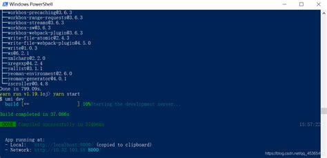 搭建umi框架时出现error Error Plugin Umi Plugin React Cant Be Resolved Csdn博客