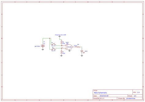 Diagrama De La XOR Resources EasyEDA
